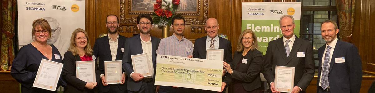 BSCU Pile Interception Solutions Wins Fleming Award 2019 | Dr. Sauer ...