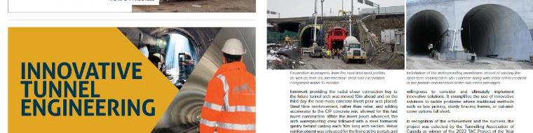 Highway 401 & 409 Rail Tunnel Project features in TunnelTalk | Dr ...